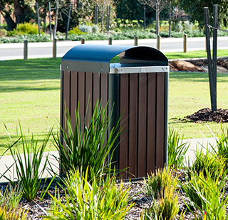 Quality Custom Bin Enclosures for Parks and Streets