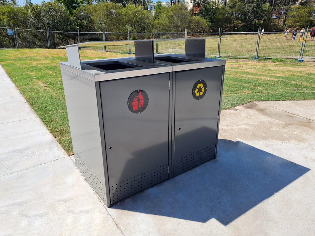 Public Bin Enclosures for Street and Park Spaces Australia