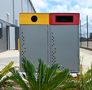 Public Bin Enclosures for Street and Park Spaces Australia