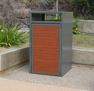 Public Bin Enclosures for Street and Park Spaces Australia