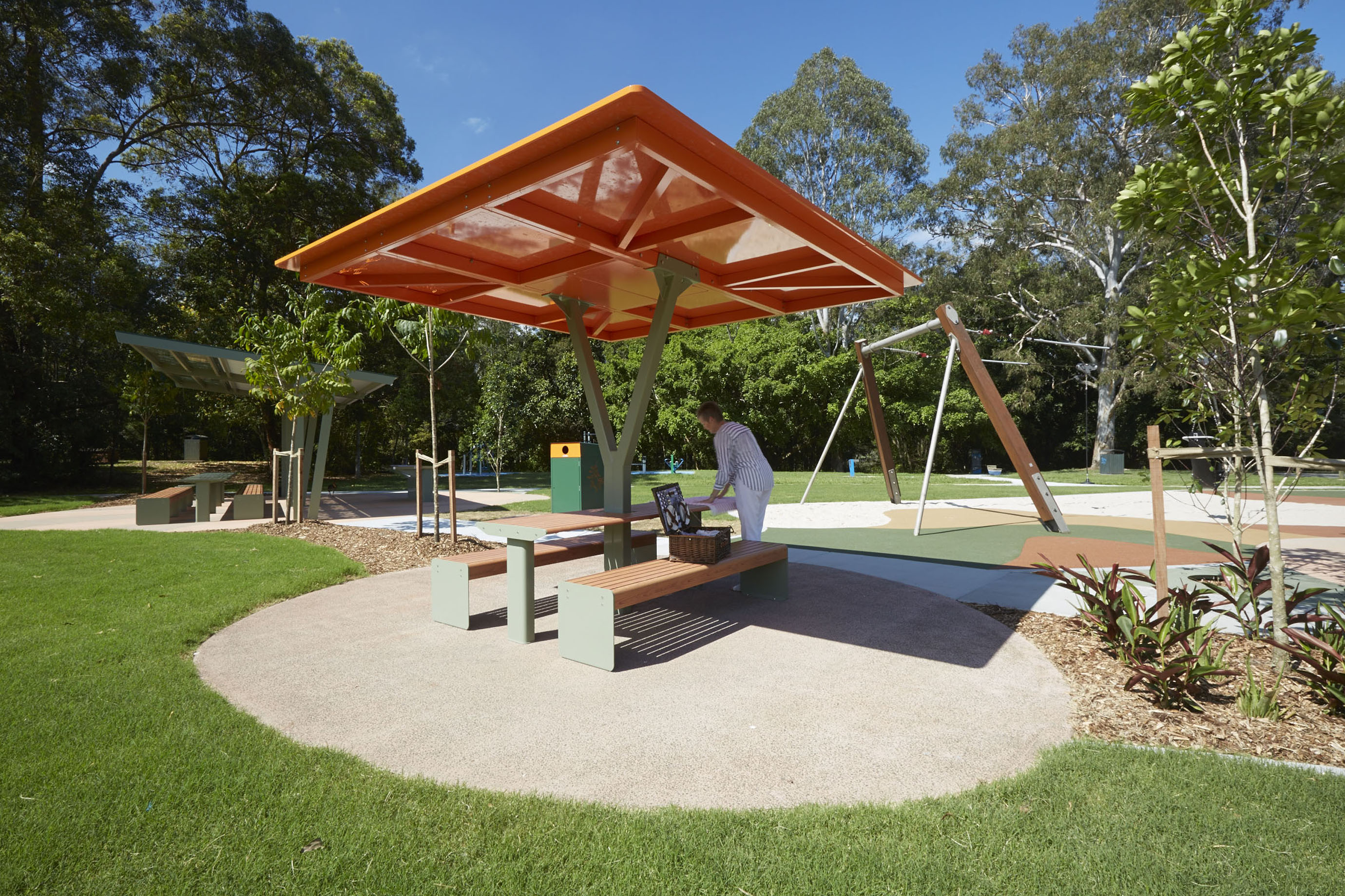 Custom Park Furniture for Alexander Clark Park QLD